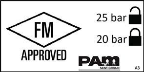 Taper PROCESS FM with 2 sockets STANDARD | Saint-Gobain PAM International